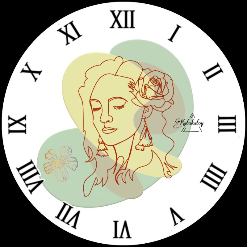 JAM DINDING 30CM MODERN Jam karakter Jam Aestethic Jam Rumah Jam Kayu ...