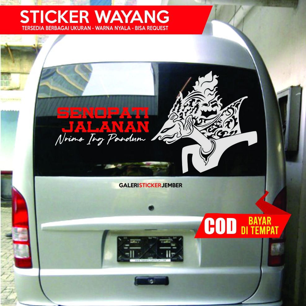 STICKER CUTTING KACA MOBIL WAYANG | Lazada Indonesia