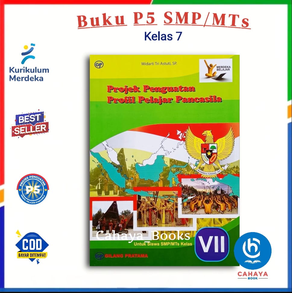 Buku P5 - Buku Projek Pengutatan Profil Pelajar Pancasila Kelas 7 SMP ...