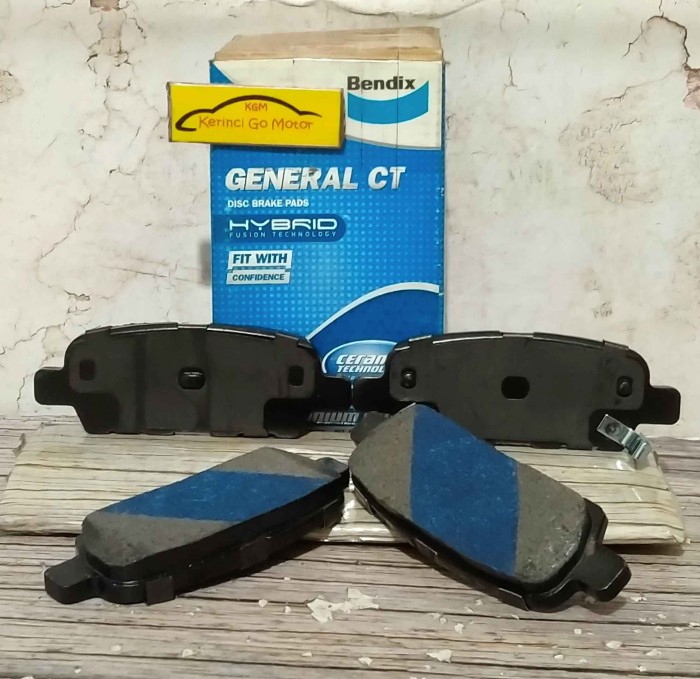 BRAKE PAD KAMPAS REM BELAKANG XTRAIL SERENA C26 C27 BENDIX DB1509 GCT | Lazada Indonesia