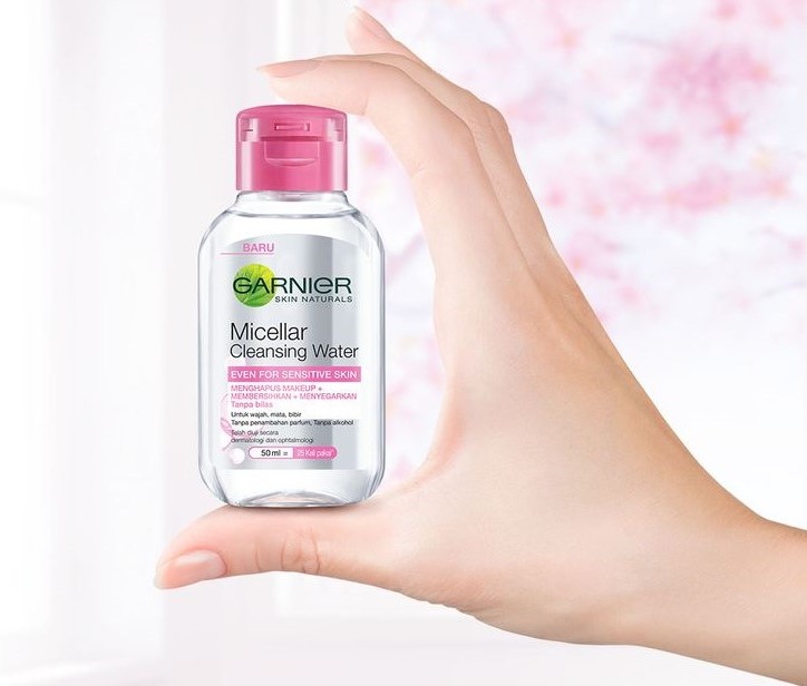 Garnier Micellar Cleansing Water All in 1 50ml - Miceller Oil infused ...