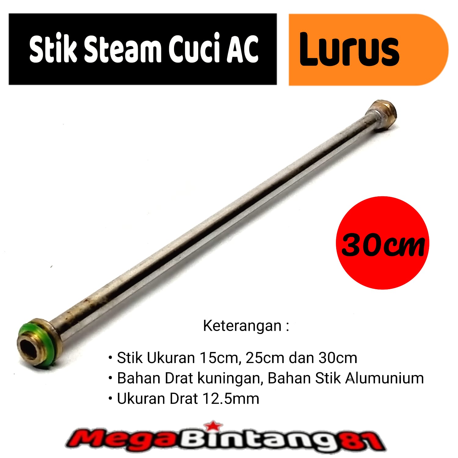 Stik steam cuci AC lurus stick cuci steam AC lurus | Lazada Indonesia