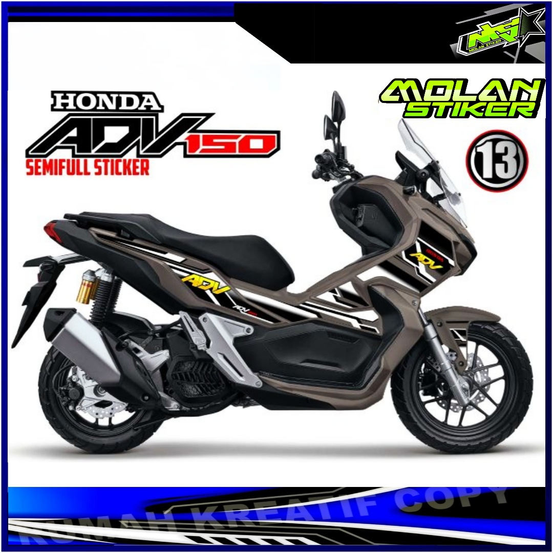 Decal Sticker Striping Variasi Honda ADV 150 2019-2021 /ADV 150 OLD ...