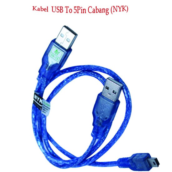 NYK Kabel USB 2 Cabang Besar Kecil untuk Hardisk 70cm - Kabel Data ...