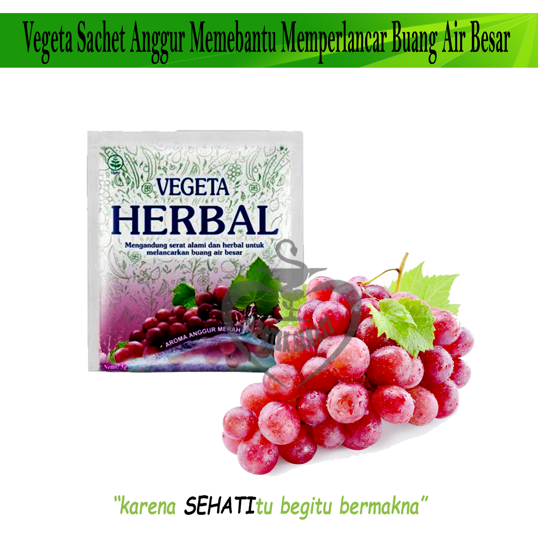 VEGETA HERBAL ANGGUR PER BOX MELANCARKAN BAB | Lazada Indonesia