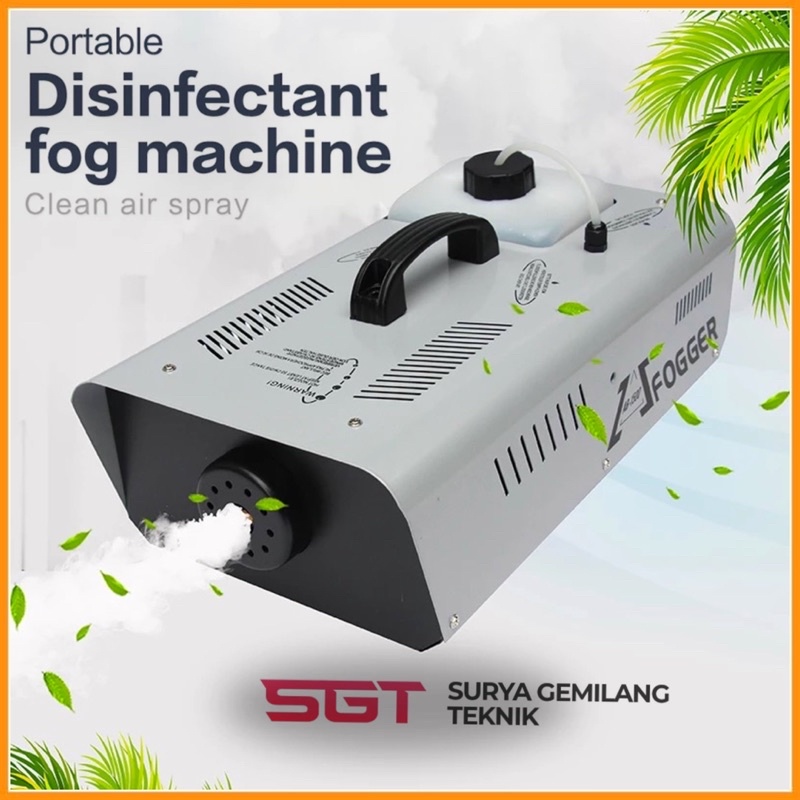 Mesin Disinfectant Fog Machine Alat Fogging Disinfektan Asap 900Watt ...