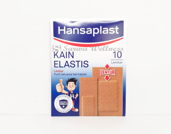 Hansaplast Kain Elastis Mix Plester (1 Sachet - 10 Lembar) - Beiersdorf ...