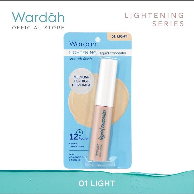 WARDAH Lightening Liquid Concealer Indonesia / Liquid Concealer 6g / 2 ...