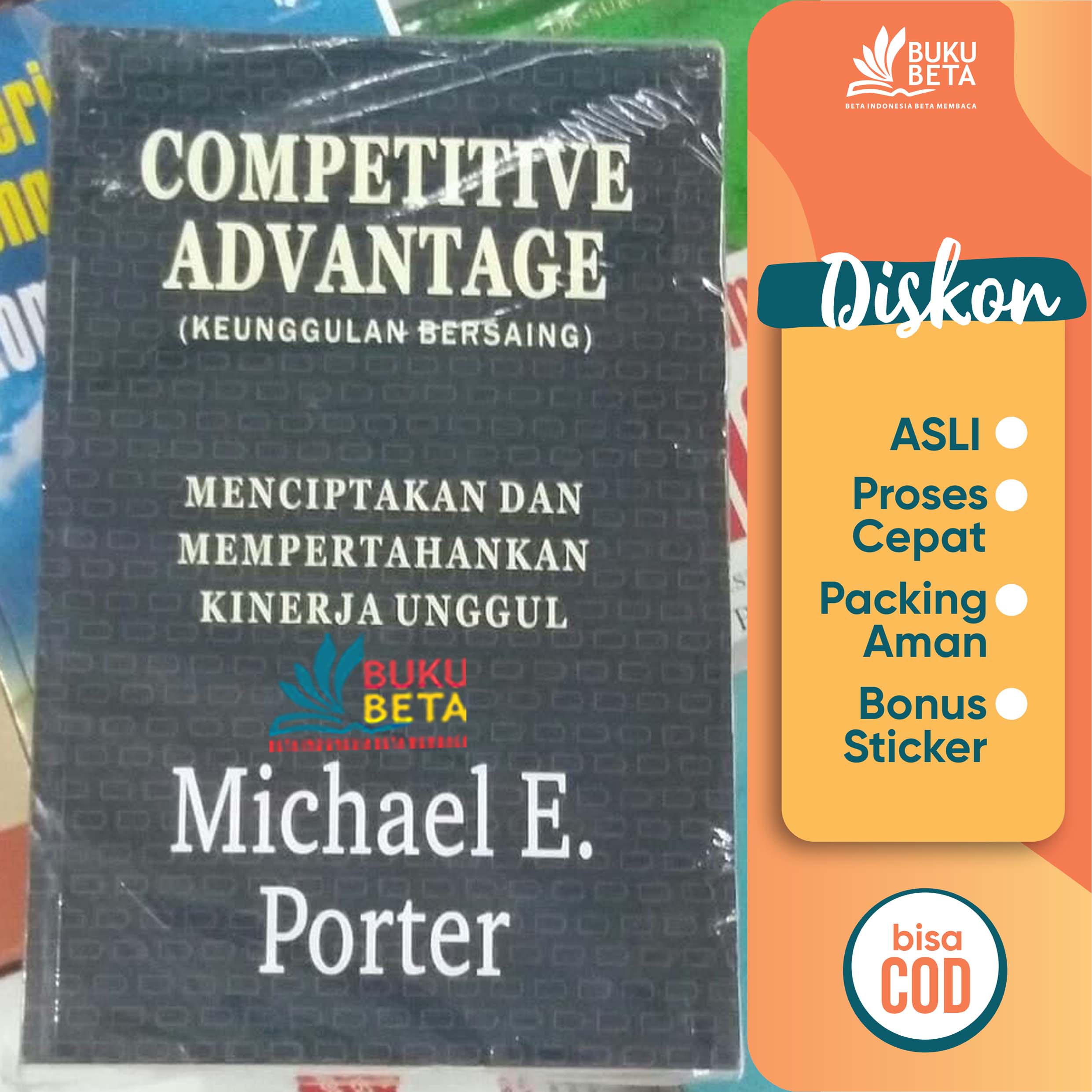 Buku Beta - Competitive Advantage (Keunggulan Bersaing) - Michael E Porter | Lazada Indonesia