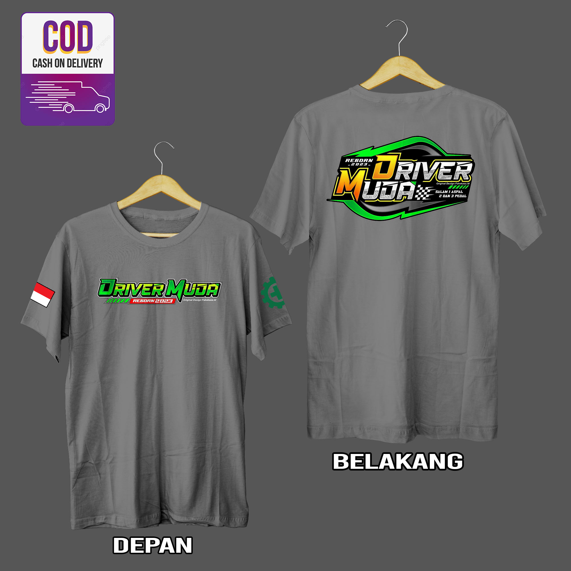 Kaos Driver Muda Indonesia Keren Terbaru by KINGS IDN | Lazada Indonesia