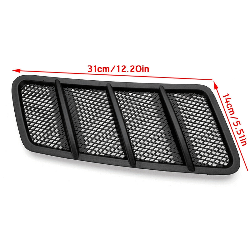 2X Side Hood Air Vent Grille Cover for Mercedes-Benz W166 ML GL Class ...