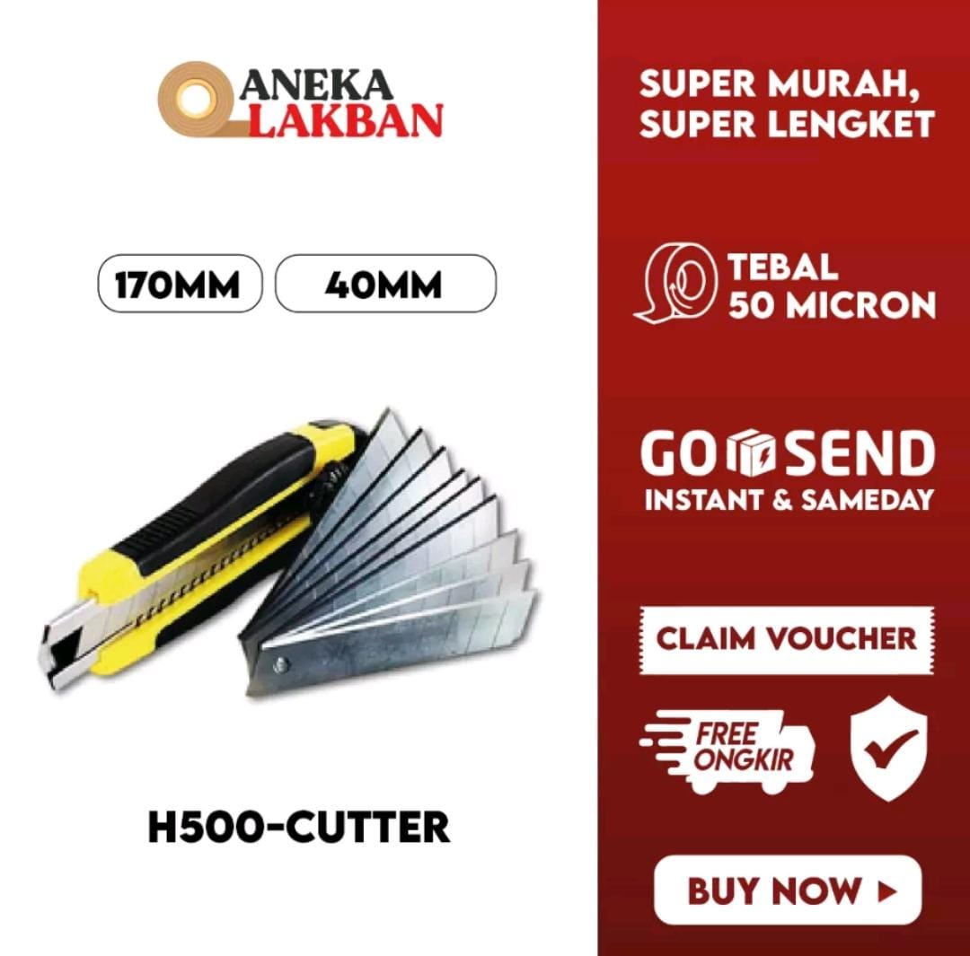 HORICI KATER 170MM x 40MM KATER H500 TAJAM KUAT | ISI CUTTER A-100 ...