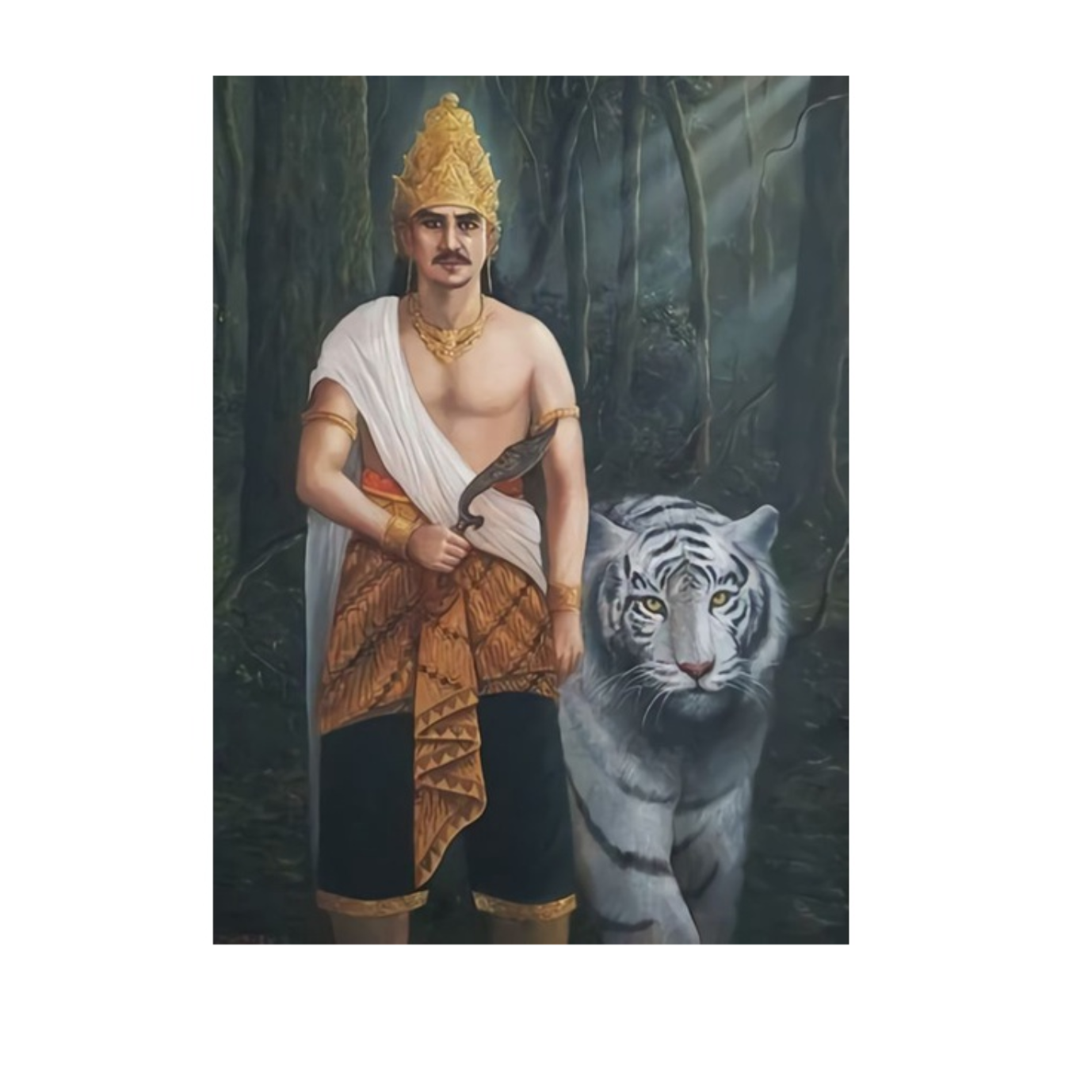 POSTER PRABU SILIWANGI/FOTO PRABU SILIWANGI/HIASAN DINDING/POSTER MURAH ...