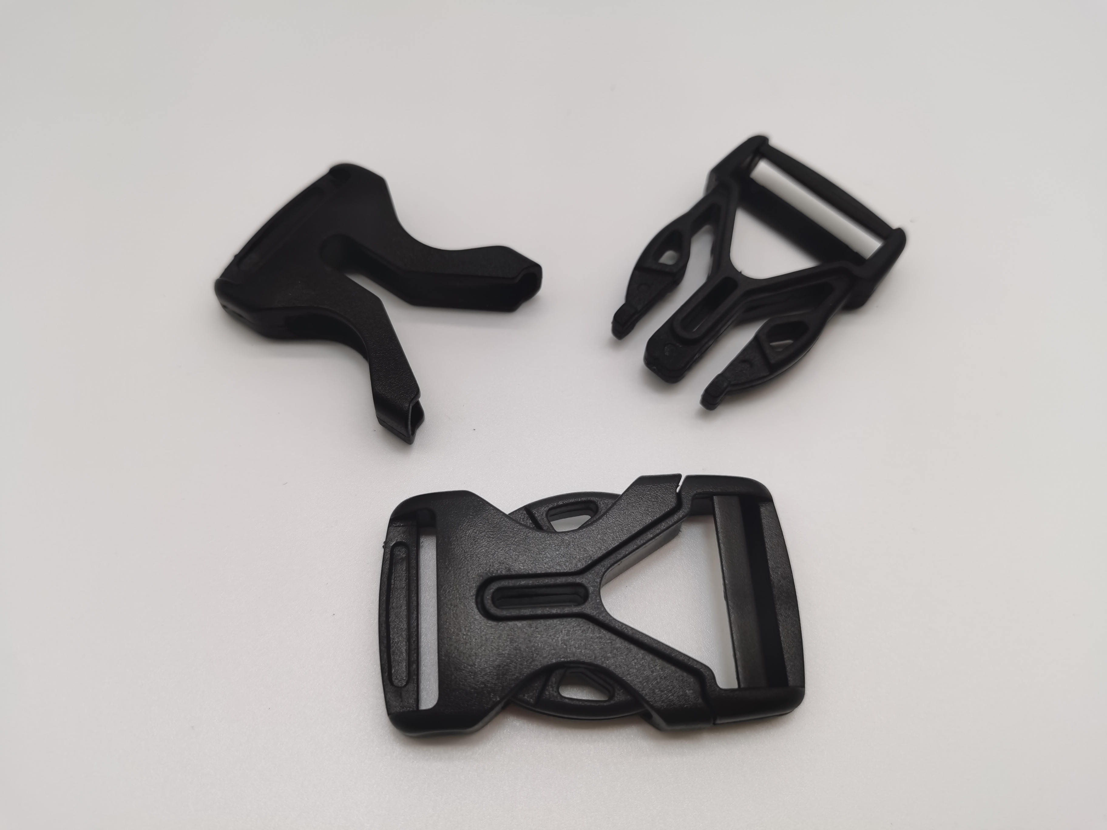 KANDER Gesper Klip Tas Klik Plastic Buckle Hitam 2.5 cm Kunci Sodok ...