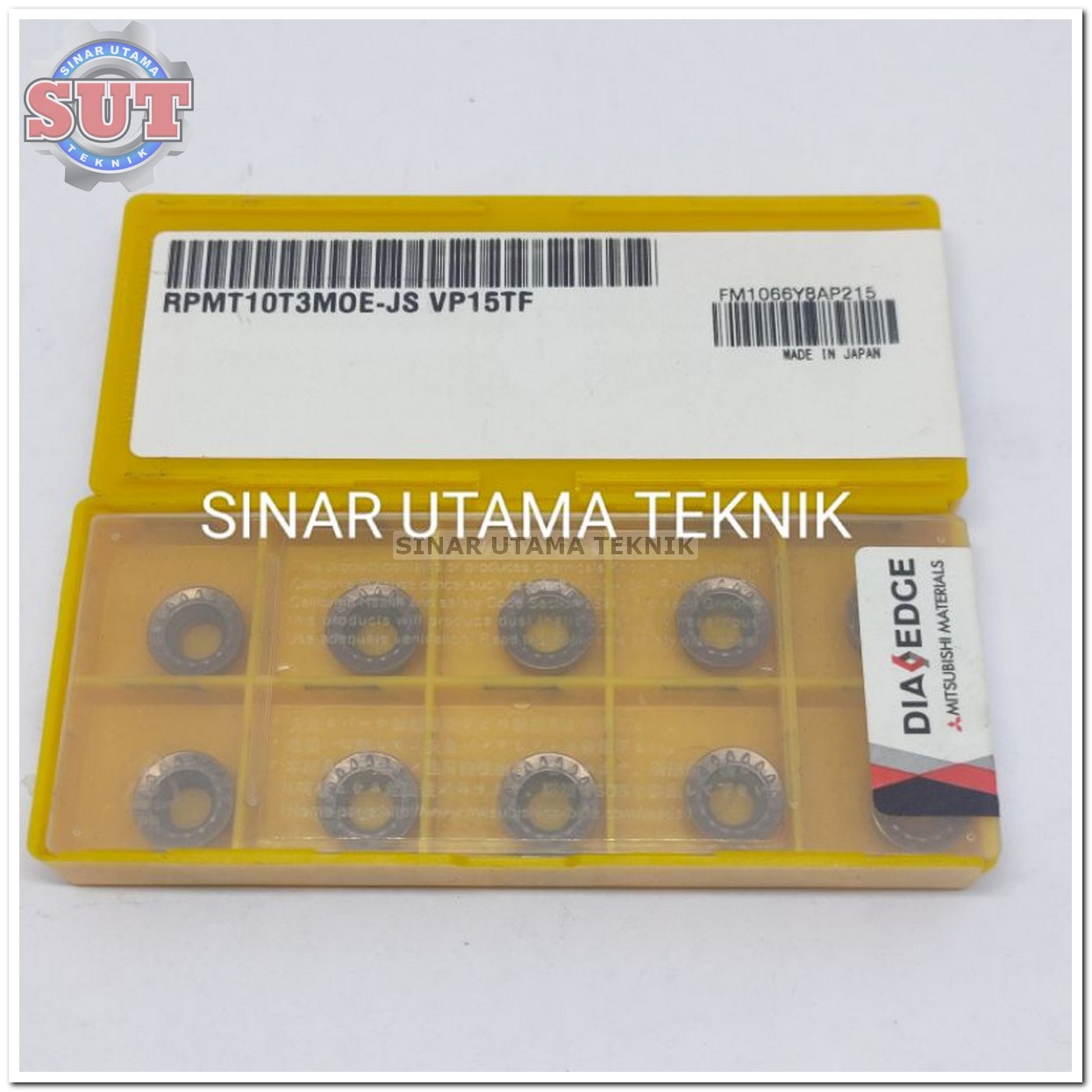 RPMT 10T3MOE-JS VP15TF insert Radius 0.5 cocok dengan holder SRDPN ...