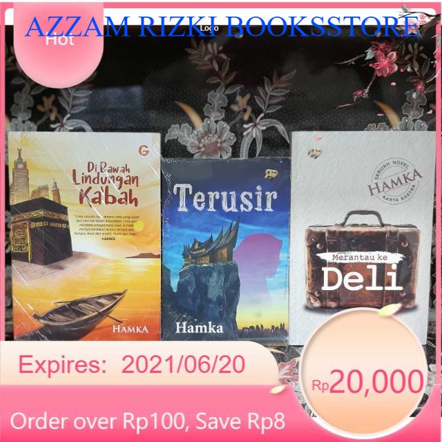 NOVEL SASTRA KLASIK PROF.DR HAMKA DI BAWAH LINDUNGAN KABAH TERUSIR ...