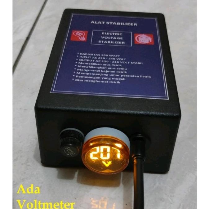 BISA COD Stabilizer tegangan listrik buat peralatan listrik /SAKLAR ON ...
