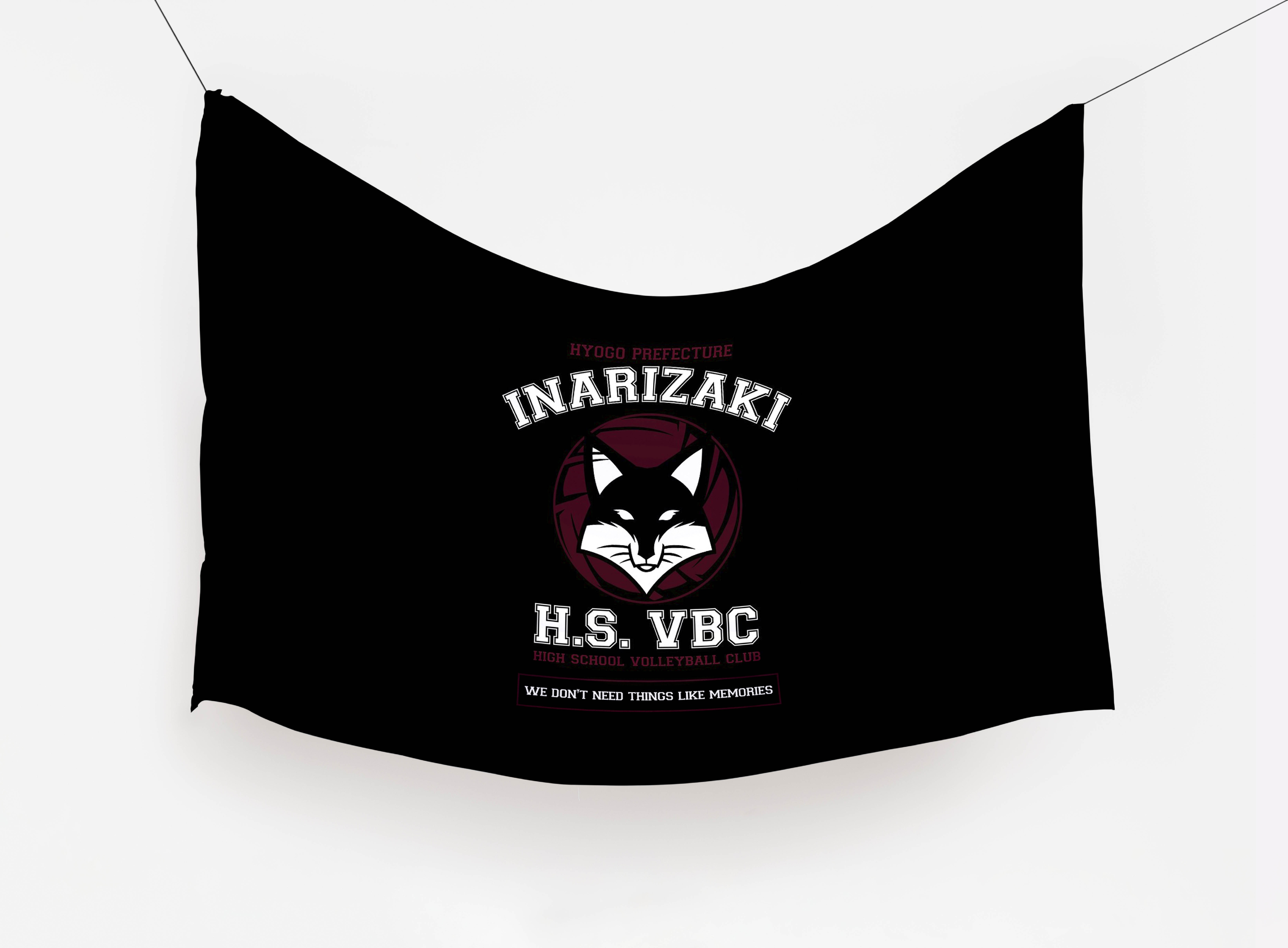 POSTER KAIN Bendera HAIKYUU KARASUNO Haikyu!! Fly High! Volleyball ...