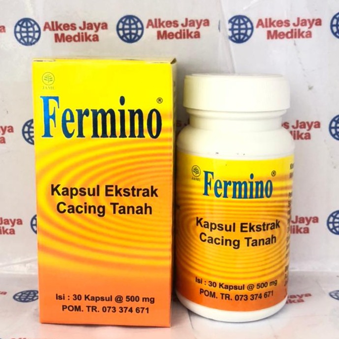 FERMINO isi 30 kapsul / kapsul cacing tanah | Lazada Indonesia