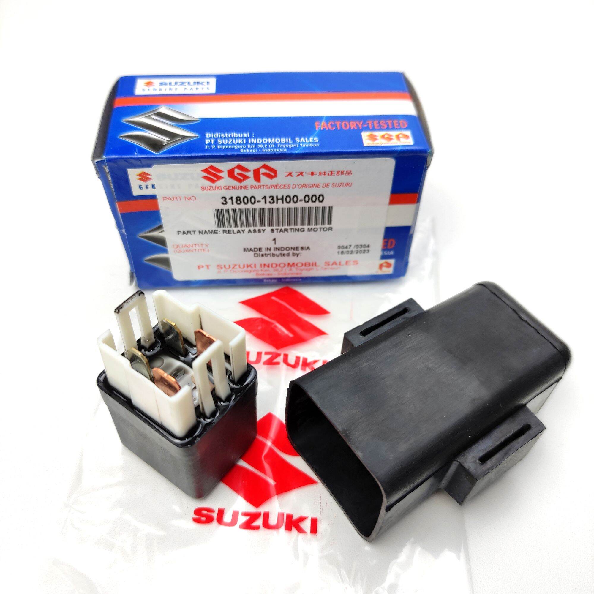 RELAY ASSY STARTING MOTOR bendik stater skywave hayate asli original ...