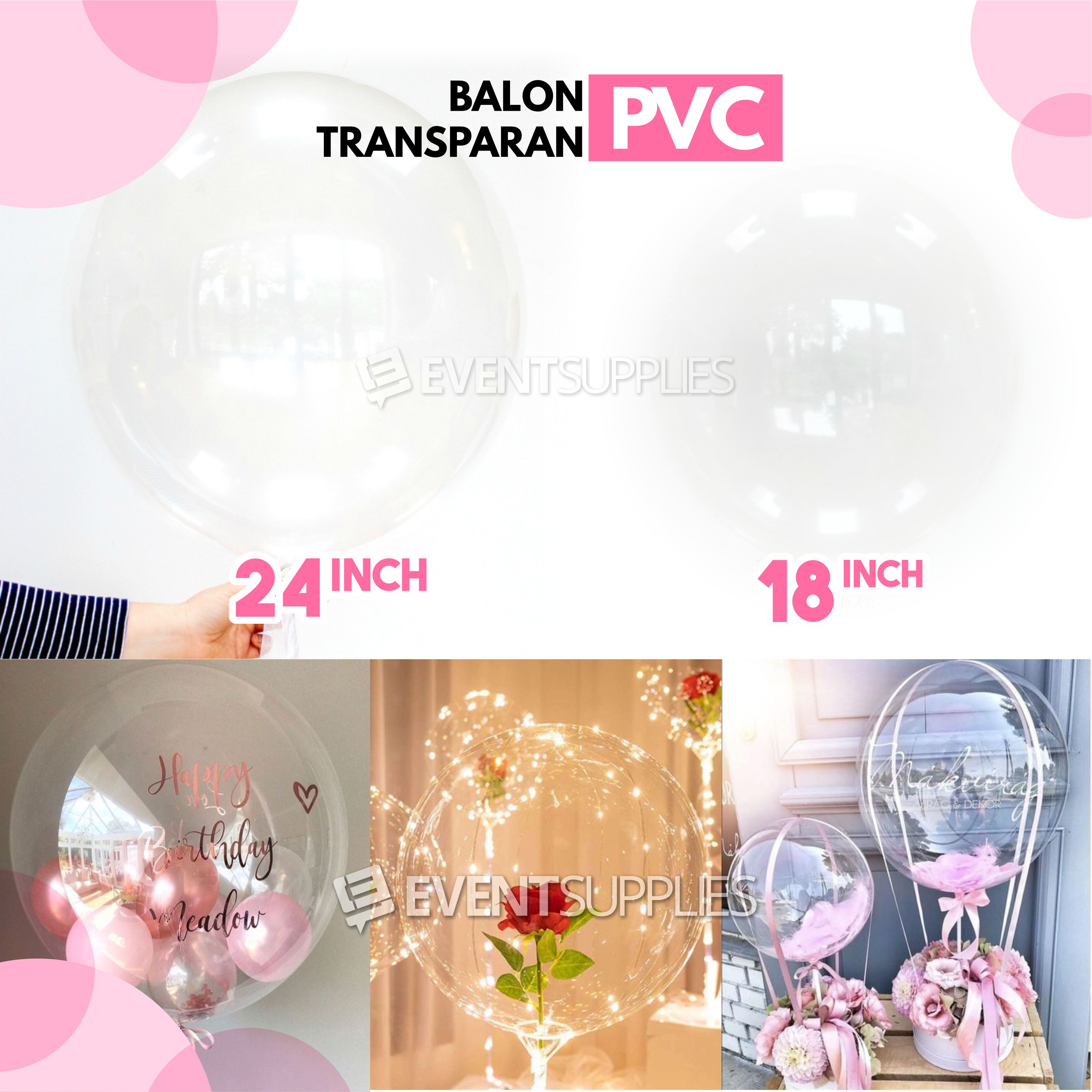 Balon PVC Bobo Transparan Bening Polos | Lazada Indonesia