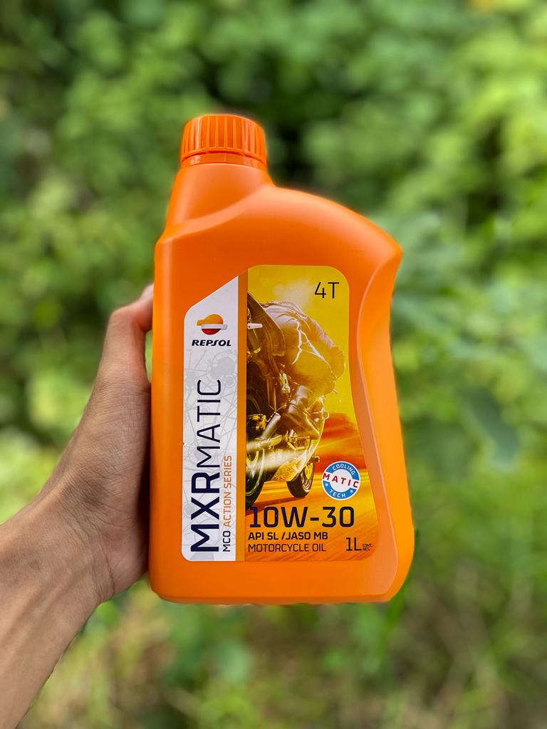 OLI MOTOR OLI MESIN REPSOL MXR MATIC MCO ACTION SERIES 10W30 SNI ...