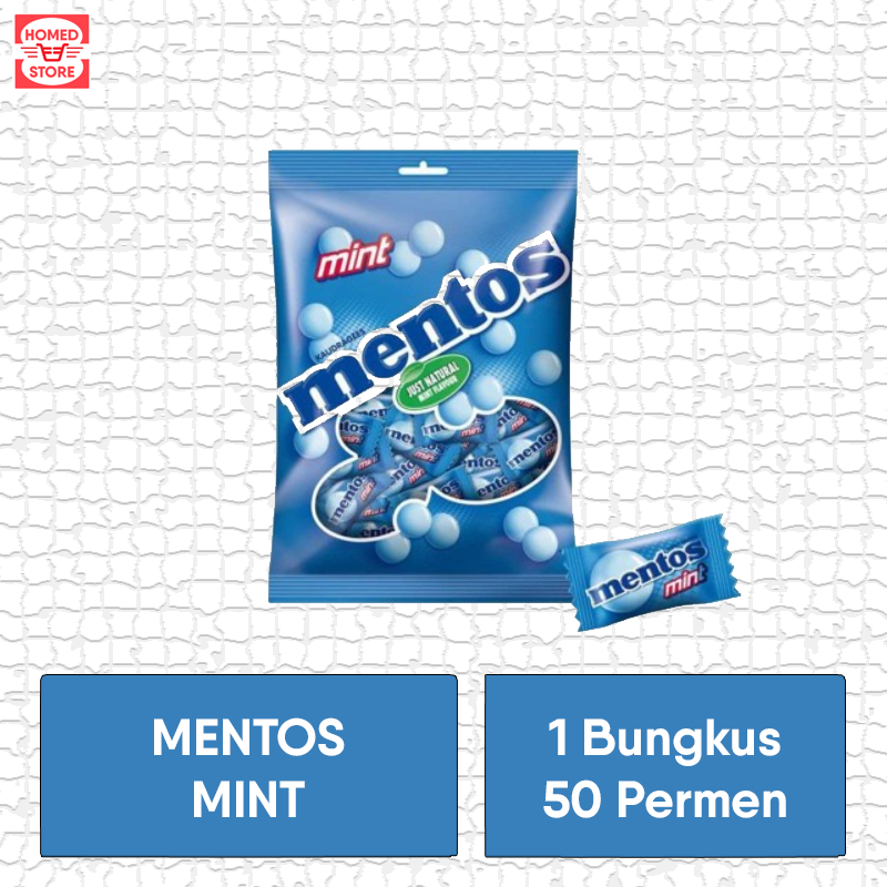 Mentos Mint 1 Bungkus Bks 50 Permen 135 gr | Lazada Indonesia