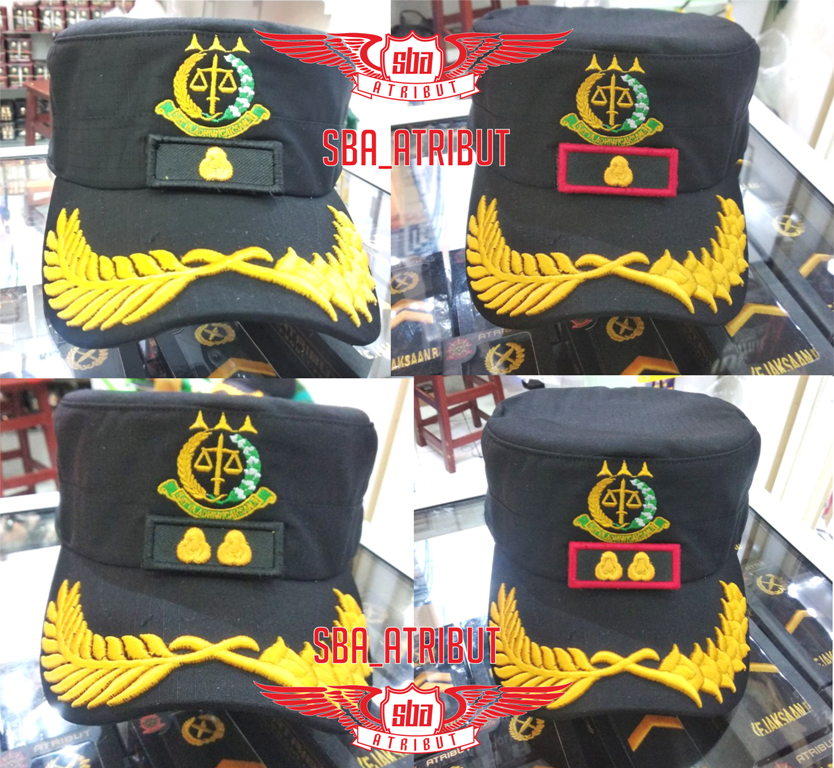 TOPI PDL KOMANDO KEJAKSAAN PAMEN GOL 3D 4A 4B | TOPI LAPANGAN | Lazada ...