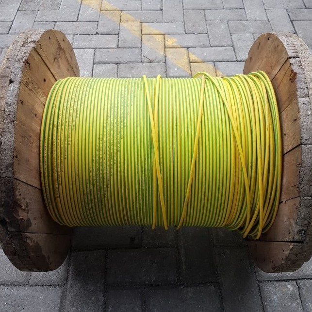 [BISA COD] ⭐Kabel Grounding Nya 50Mm Meteran / Kabel Grounding Kuning ...