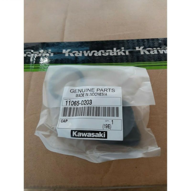 CAP KARET TUTUP TABUNG BOTOL TANK TENK CADANGAN AIR RADIATOR NINJA 150 ...