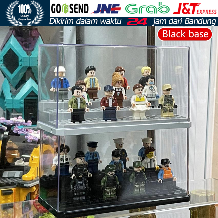 Box Display Akrilik Action Figure Display Minifigure Transparan Display ...