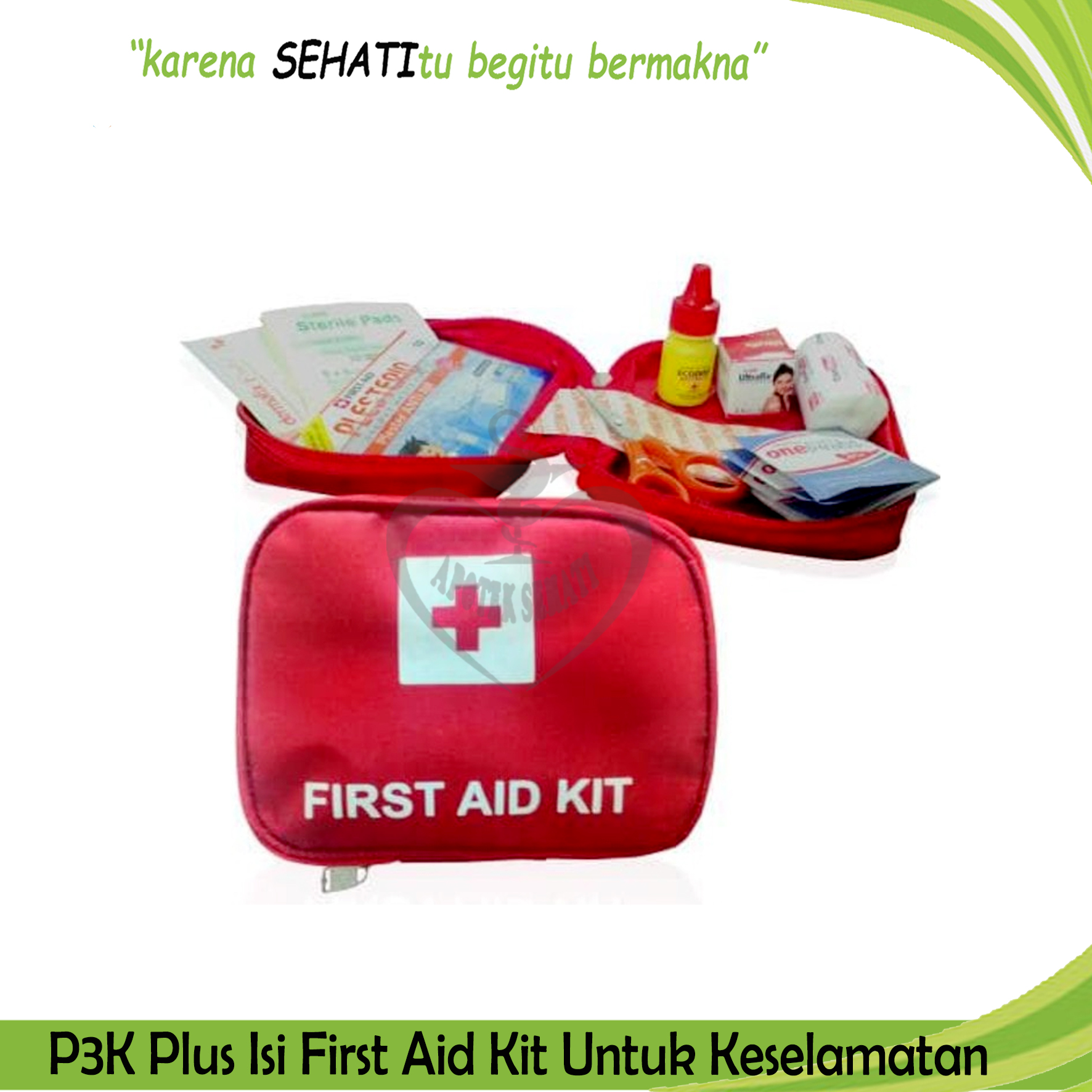 Kotak P3k Plus Isi Onemed First Aid Kit | Lazada Indonesia