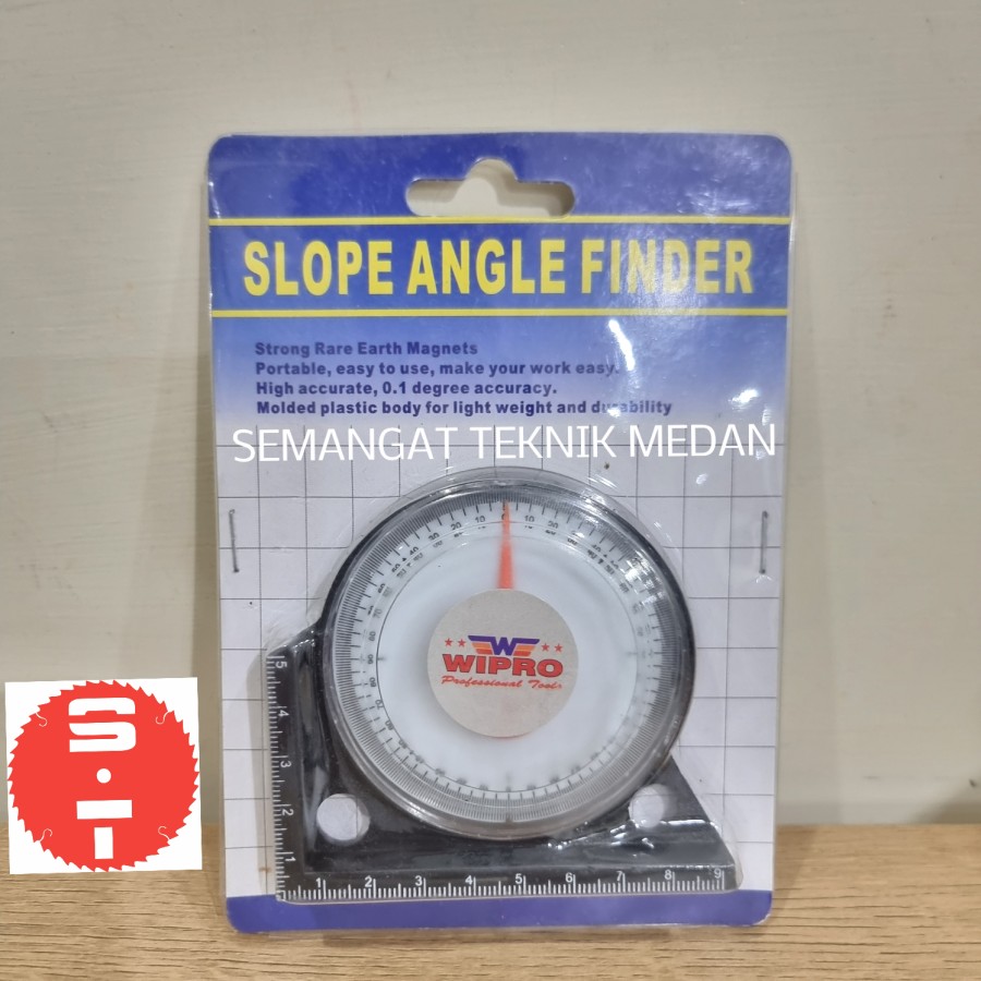 PENGUKUR SUDUT DIAL ANGLE FINDER ALAT UKUR KEMIRINGAN WIPRO LDCJ02 ...