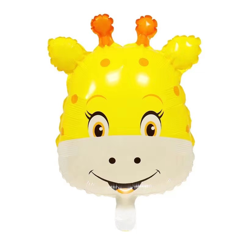 Balon foil bulat 18 inch animal / Q Versi / dekorasi ulang tahun balon ...