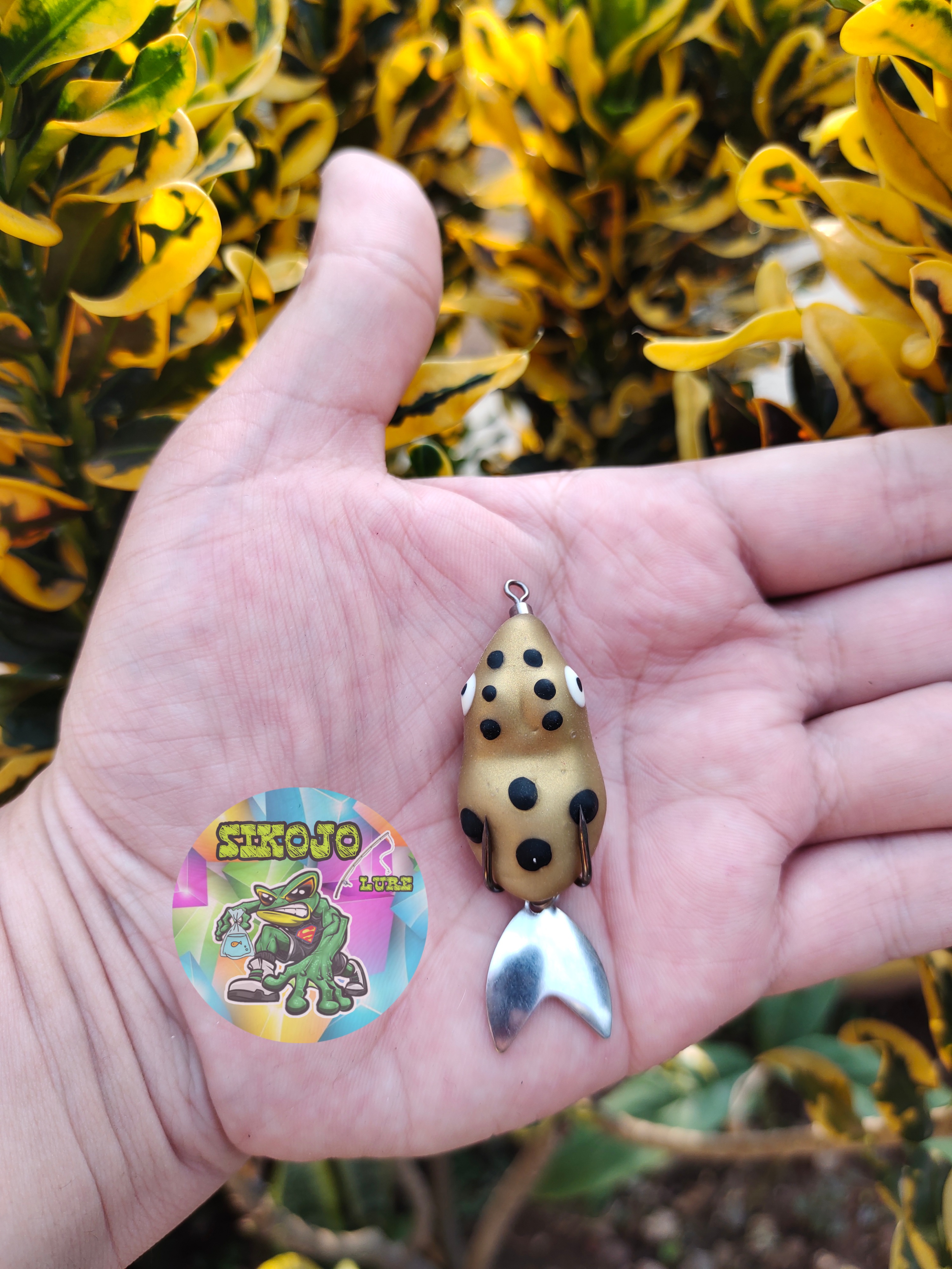 UMPAN KODOK CASTING UKURAN 3CM BERAT 5GRM UNTUK MANCING IKAN GABUS ...