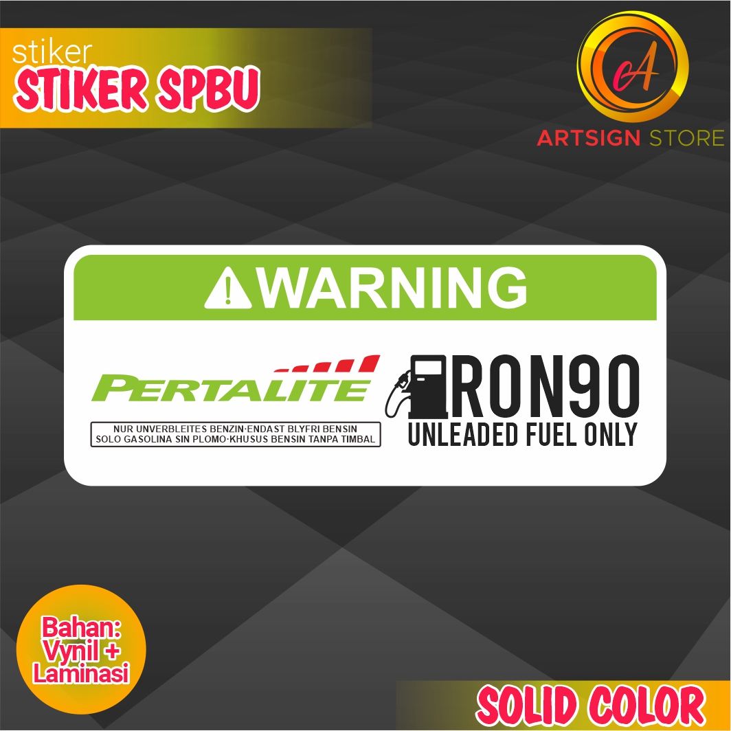Stiker Tangki Stiker Bahan Bakar PERTAMAX TURBO PERTALITE Stiker SPBU ...