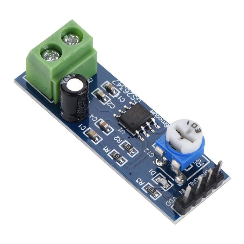 5 Pcs LM386 Audio Power Amplifier Module 200 Times Gain Amplifier Board ...