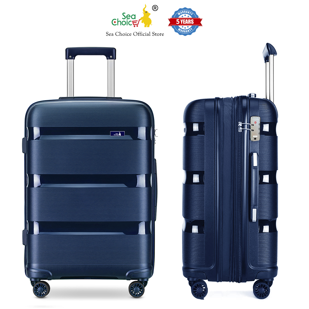 Sea Choice Expandable Koper 28 inch Check-in PP FIBER Hardcase Double ...