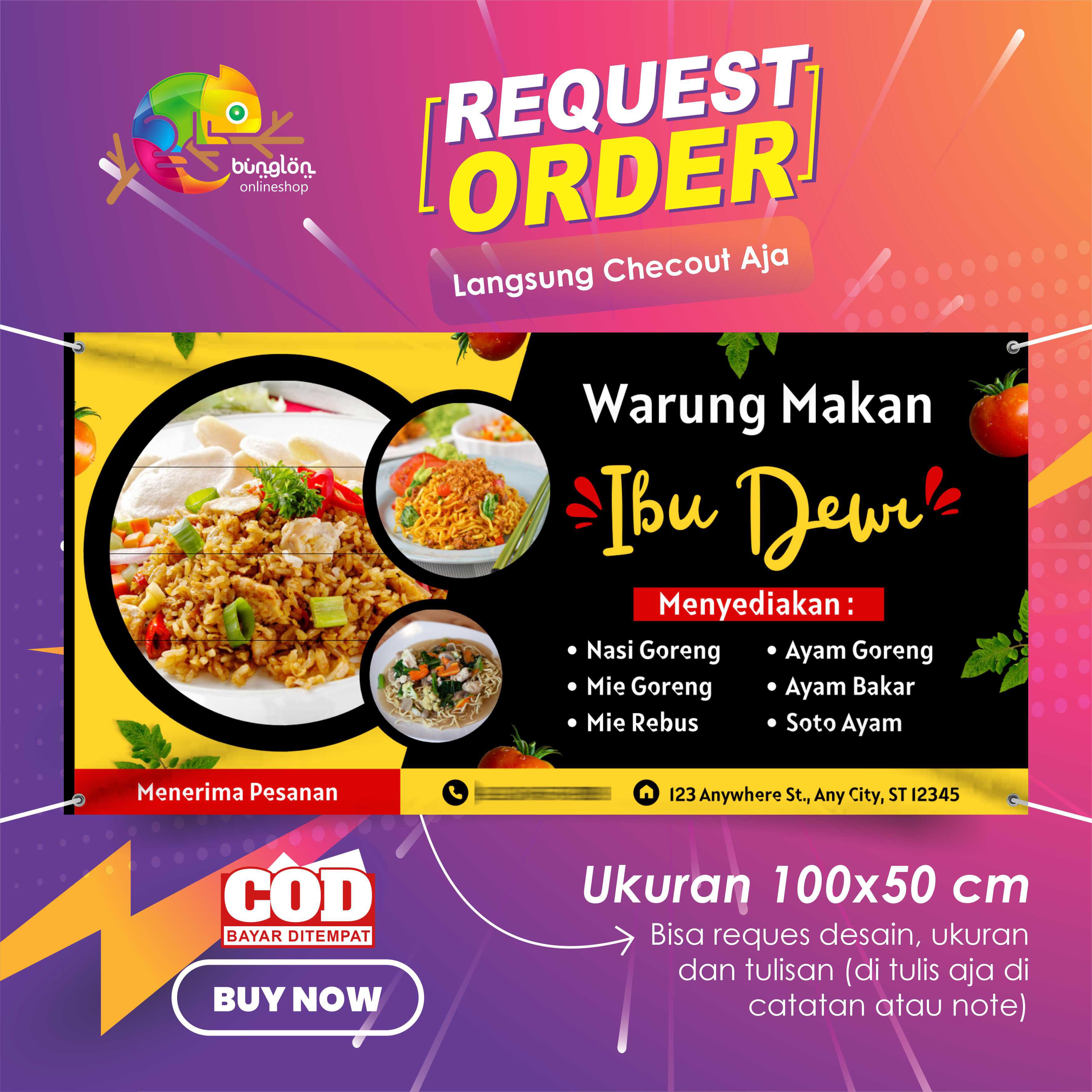 Spanduk Banner Hitam dan Putih Berani Ilustrasi Alat Musik Promosi ...