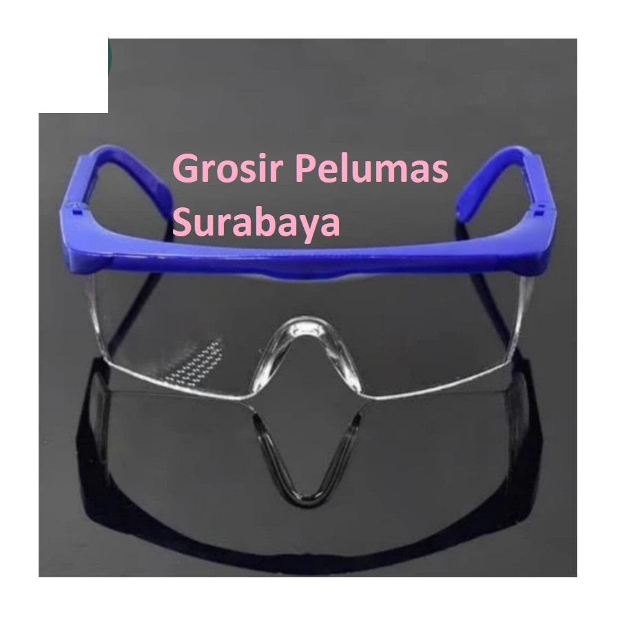 Kacamata Las Kaca Mata Safety Pelindung Laboratorium kimia workshop ...