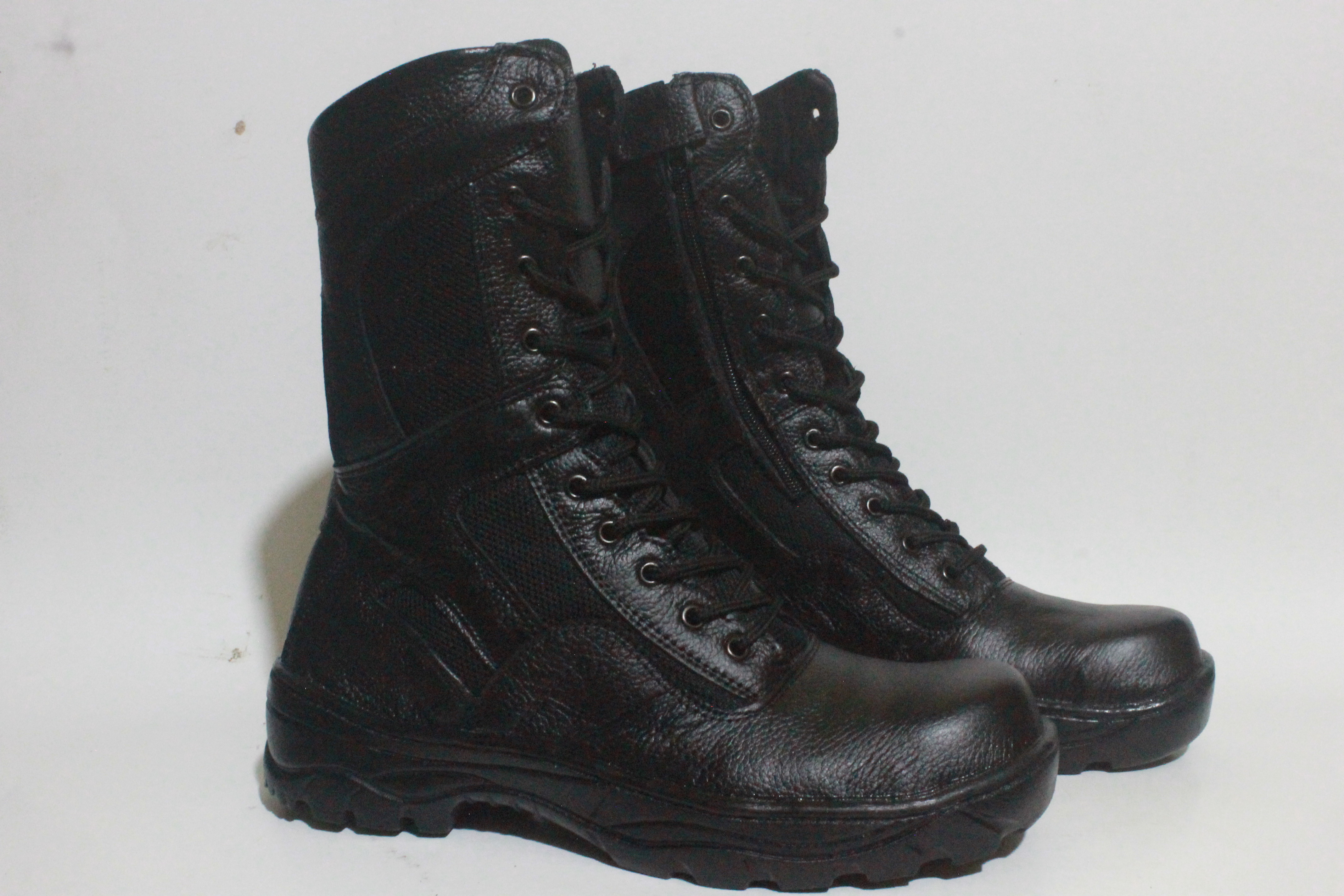 Sepatu PDL TNI AD Termurah SEPATU Boots PDL Pria Kulit / TNI / Polri ...