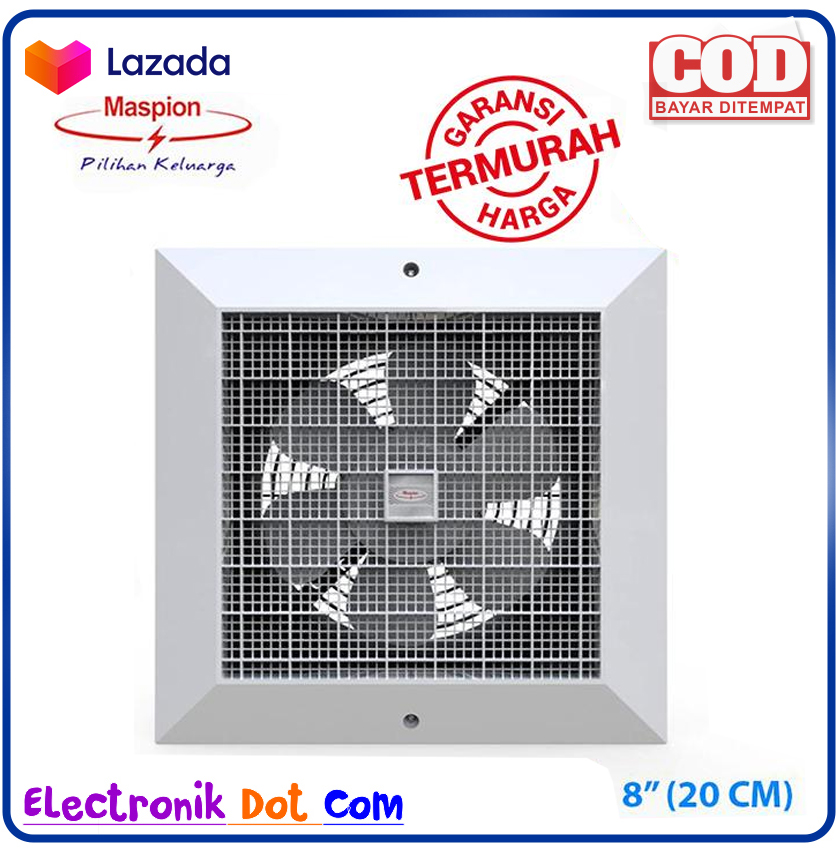 MASPION CEF-20 Ceiling Exhaust/Hexos/Heksos Fan Plafon Ukuran 8 inch ...