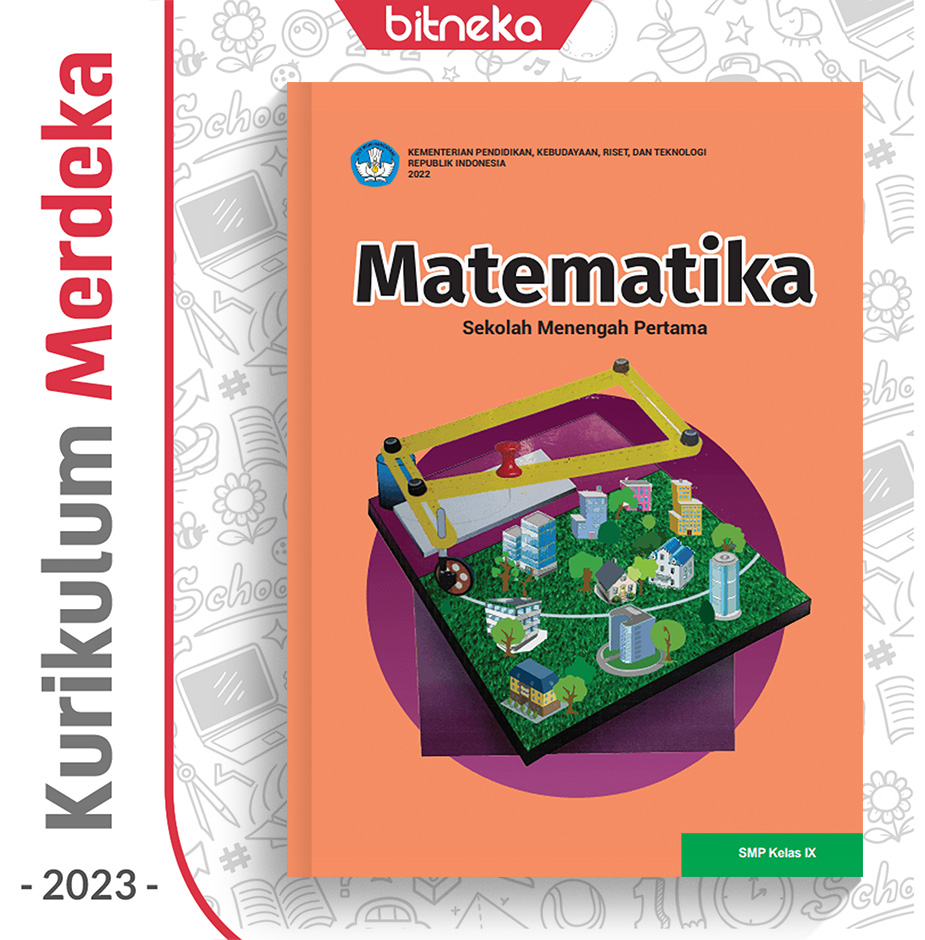 Buku Matematika untuk SMP/MTs Kelas 9 Kurikulum Merdeka Kurmer | Lazada ...