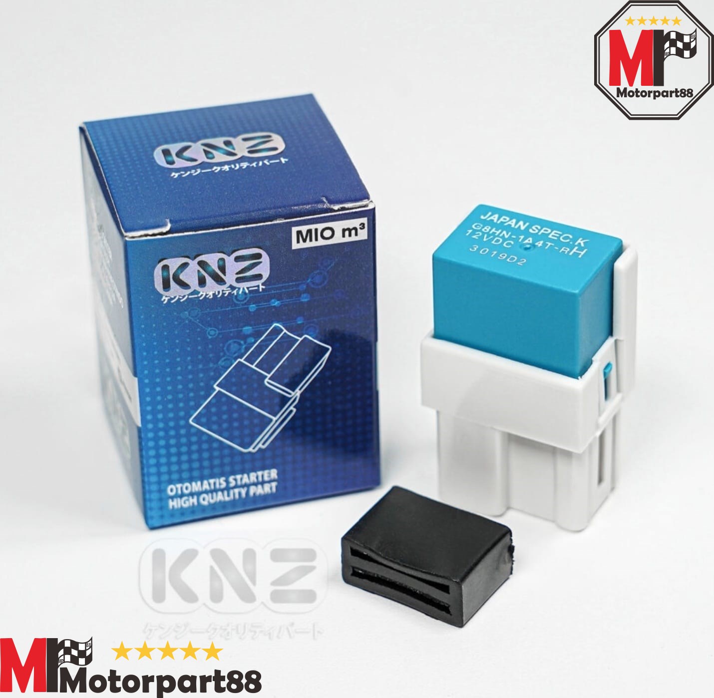 RELAY BENDIK STATER MIO M3 SOUL GT 125 FINO 125 XRIDE AEROX MIO S KNZ ...