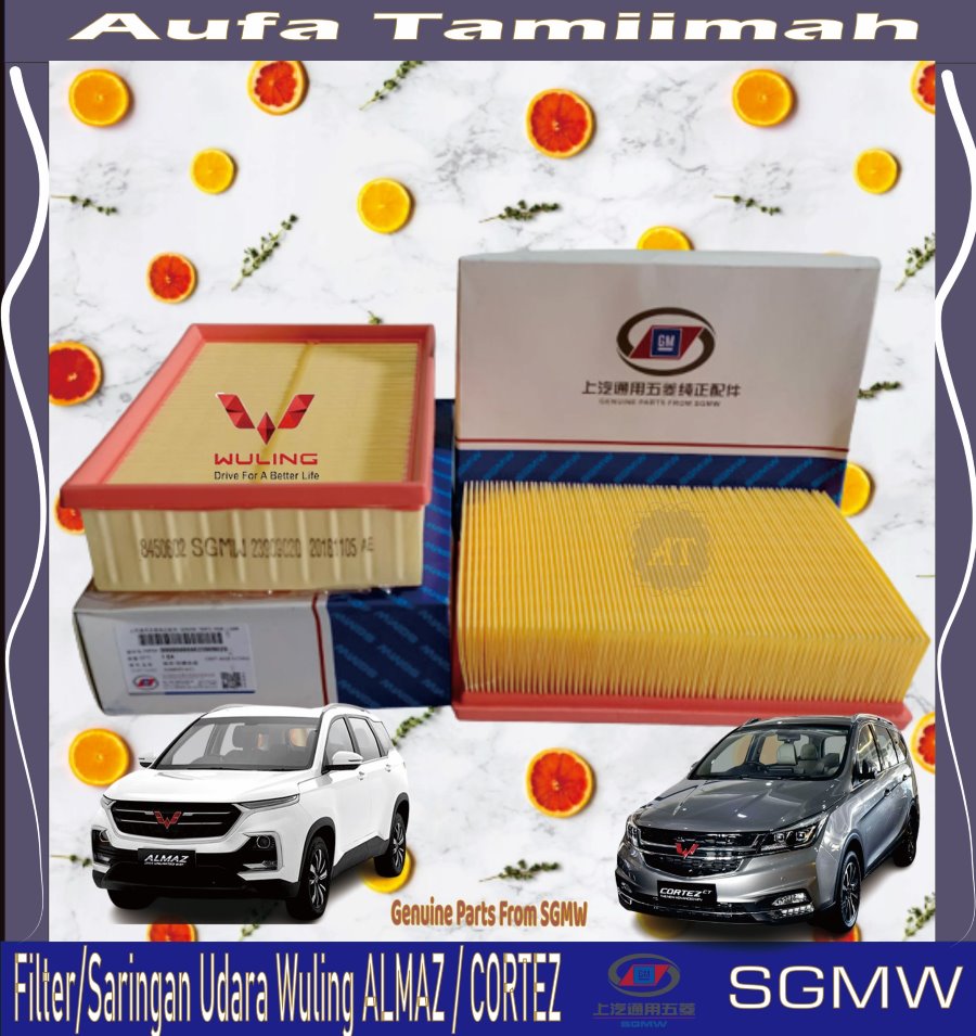 Filter Udara Wuling Almaz dan Cortez Genuine Parts From SGMW | Lazada ...