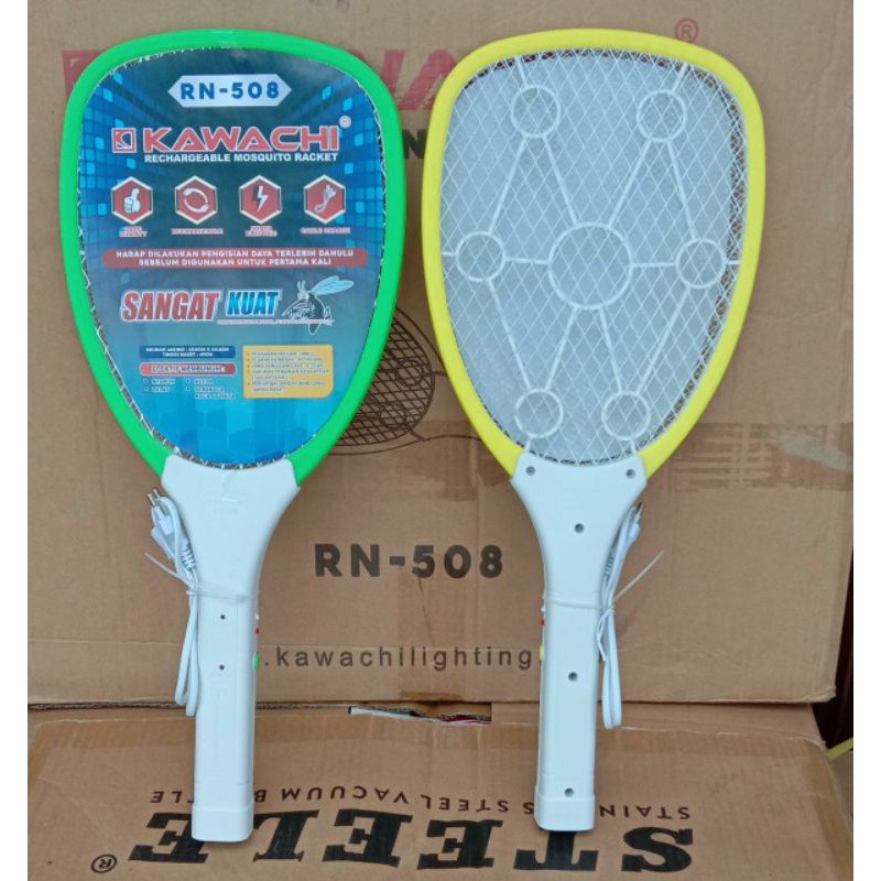 Kawachi Raket nyamuk basmi nyamuk RN-508 tanpa senter | Lazada Indonesia