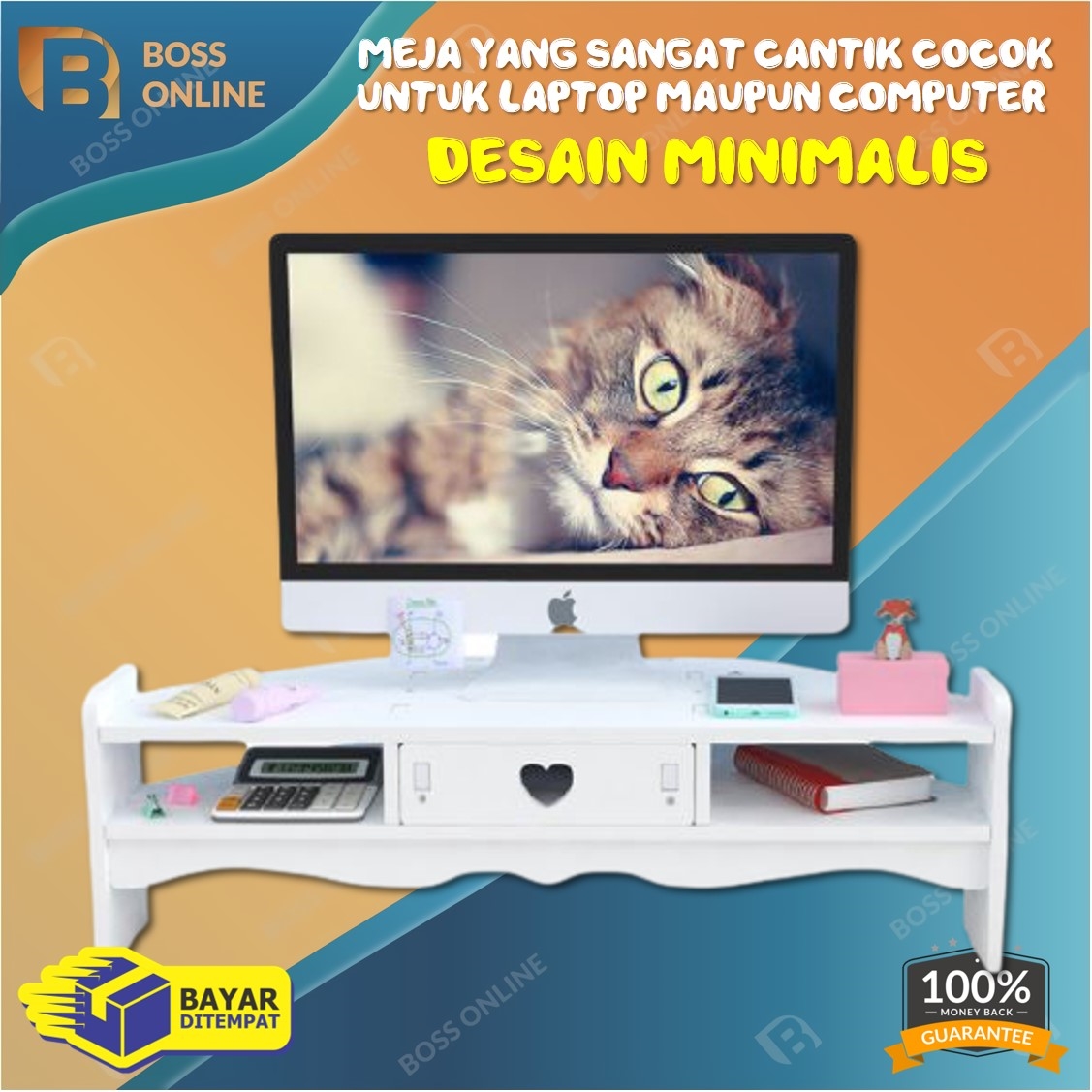 Meja TV Televisi Minimalis Modern Murah Kayu & Meja Komputer Computer ...