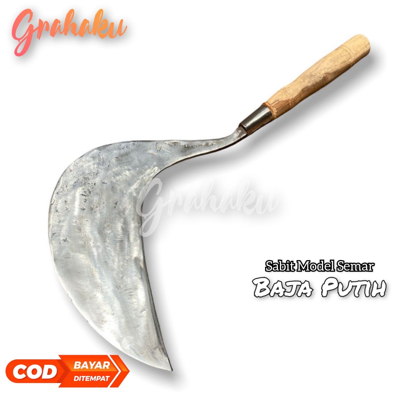 Baru Sabit Model Semar Bahan Baja Putih - Arit Pengaritan Jawa Timur ...