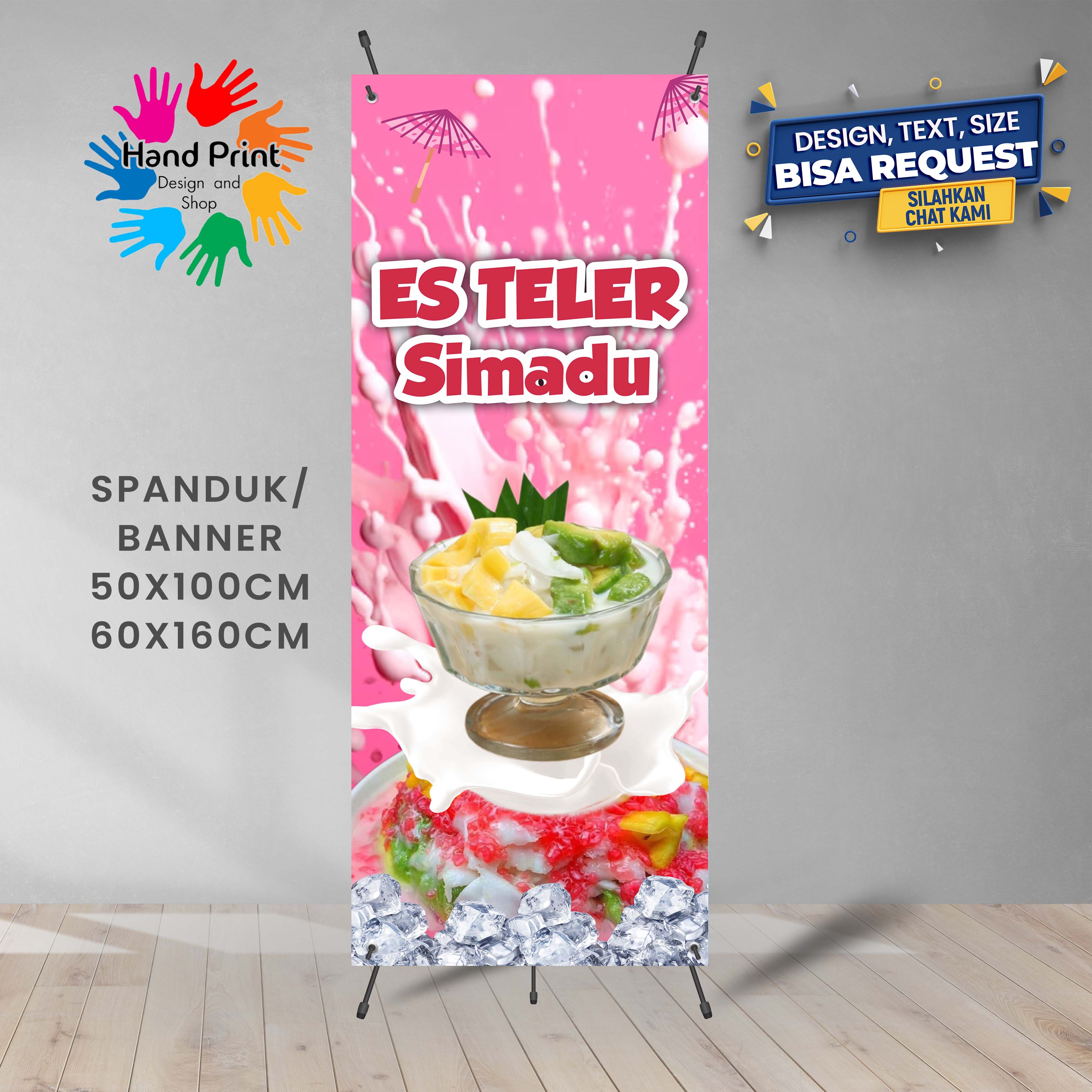 Spanduk Banner Es Teler Simadu Pink B Gratis Memesan Desain | Lazada ...