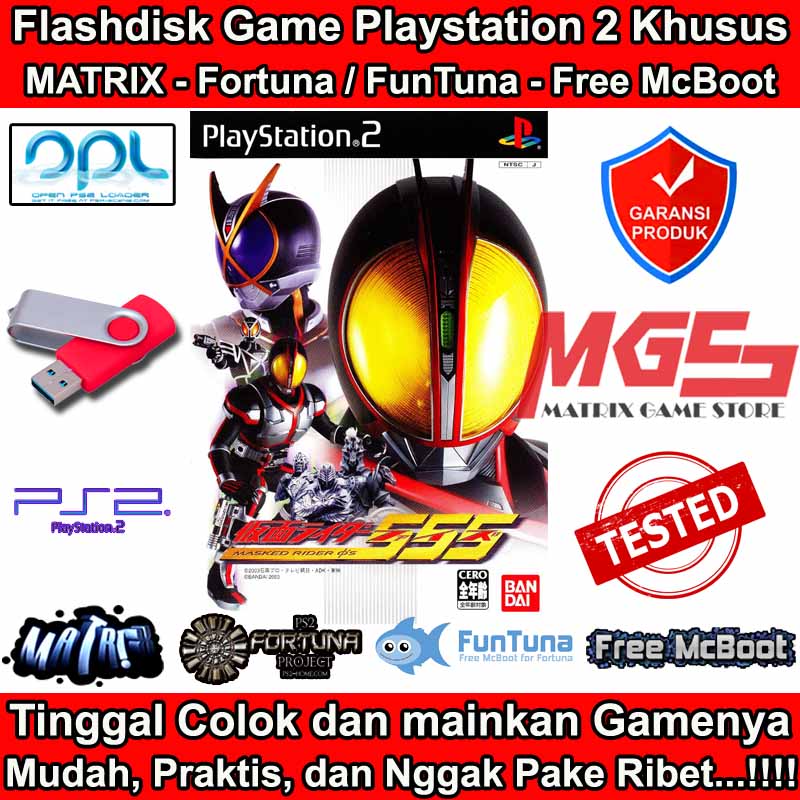 Flashdisk Game PS2 PS 2 Kamen Rider 555 | Lazada Indonesia